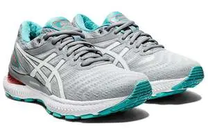 Asics Gel-nimbus 22 Wide Running Shoes - Grey/white
