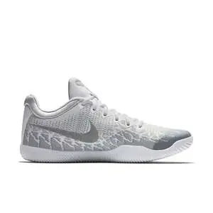 Nike Mamba Rage Basketball Sneakers - White/silver