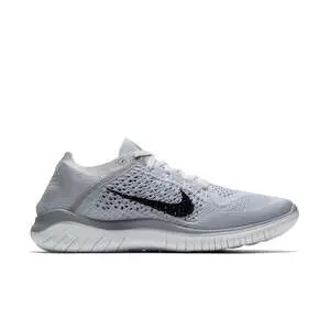 Nike Free Rn Flyknit 2018 Athletic Sneakers - White