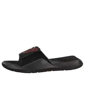 JORDAN Air Hydro Slide - Black/university Red