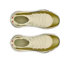 Under Armour Curry 4 Retro 'champions Mindset' High Top Sneakers - Beige/gold