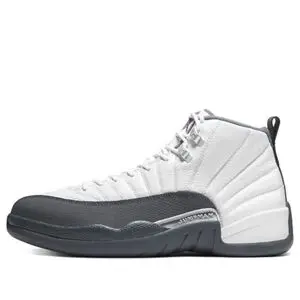 JORDAN Air Jordan 12 Retro Basketball Sneakers Grey