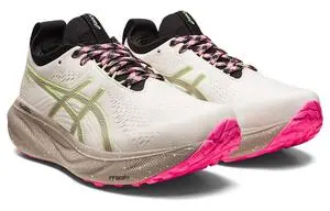 Asics Gel-nimbus 25 Sneakers - Beige/green