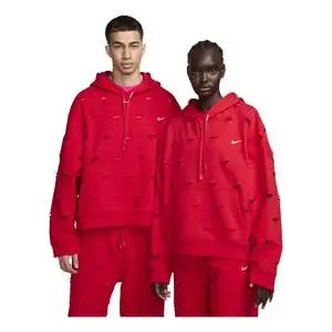 Nike X Jacquemus Swoosh Hoodie - Red/white