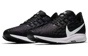 Nike Zoom Pegasus 36 Athletic Sneakers - Black/white-thunder Grey