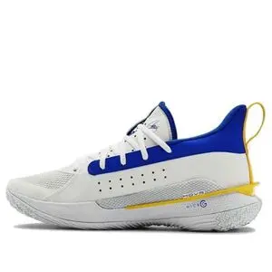 Under Armour Under Armour Curry 7 'Dub Nation' Low Top Basketball Sneakers White