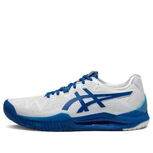 Asics Gel Resolution Tennis Shoes - White/blue
