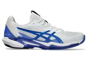 Asics Solution Speed Ff 3 Tennis Shoes - White/blue