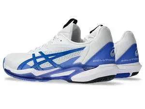 Asics Solution Speed Ff 3 Tennis Shoes - White/blue