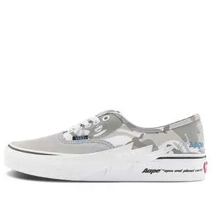 VANS Vans Authentic X Aape Grey Camo Lace Up Sneakers Grey/multi-color
