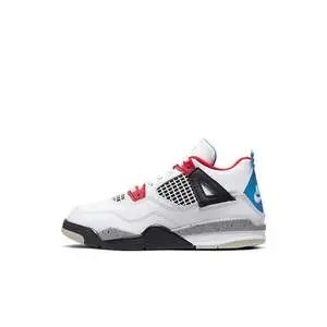 JORDAN 4 Retro Se "what The 4" Sneakers - White/military Blue/fire Red