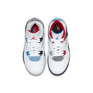JORDAN 4 Retro Se "what The 4" Sneakers - White/military Blue/fire Red