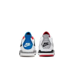 JORDAN 4 Retro Se "what The 4" Sneakers - White/military Blue/fire Red
