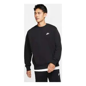 Nike Club Fleece Crewneck Sweatshirt - Black
