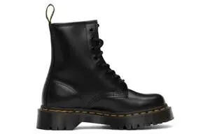 Dr. Martens 1460 Bex Smooth Leather Platform Boot - Black