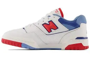 NEW BALANCE 550 Athletic Sneakers - White/true Red/atlantic Blue