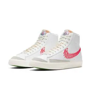 Nike Blazer Mid '77 Vintage Sneakers With Double Zig Zag Stitched Swoosh