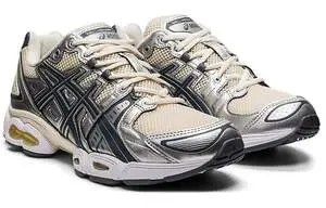 Asics Gel-nimbus "pure Silver Metropolis" Low Top Athletic Sneakers - White/silver