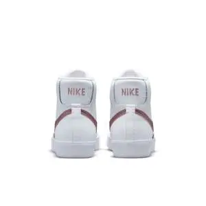 Nike Blazer Mid '77 High Top Sneakers - White/pink