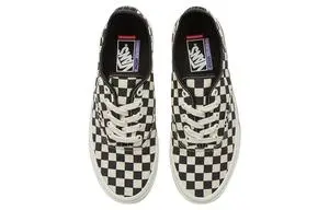 VANS Authentic Checkerboard Low Top Sneakers - Blackwhite