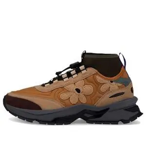 PUMA Perks And Mini X Nano Bio/verse Mid Top Sneakers - Yellow/brown/black