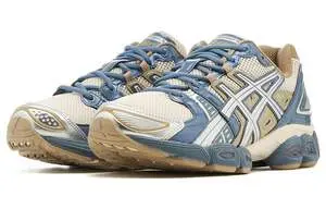 Asics Gel-nimbus "ironclad" Lace-up Sneakers - Oatmeal/ironclad