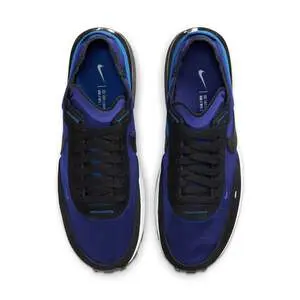 Nike Waffle One Casual Sneakers - Black/blue/white