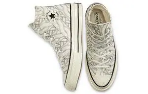 CONVERSE Chuck 70 High Top Sneakers - White/black