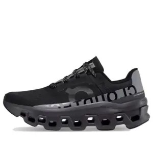 On Cloudmonster Lumos Athletic Sneakers - Black