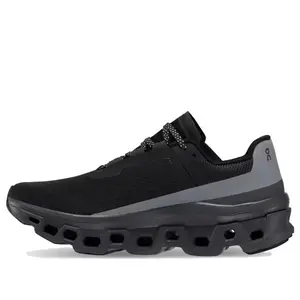 On Cloudmonster Lumos Athletic Sneakers - Black