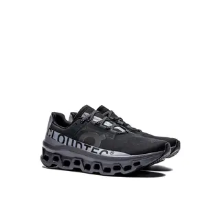 On Cloudmonster Lumos Athletic Sneakers - Black