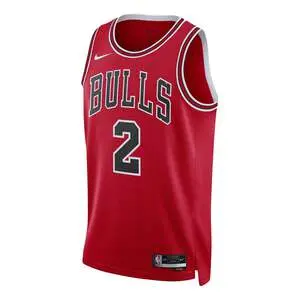 Nike X Nba Chicago Bulls Lonzo Ball Jersey - Red/multi-color
