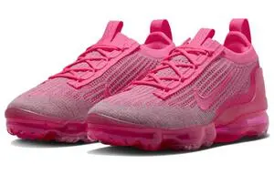 Nike Vapormax 2021 Flyknit Sneakers - Pink Blast/volt/black