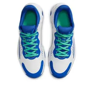 Nike Fly.by Mid 3 Basketball Sneakers - White/blue