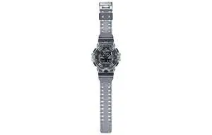 Casio G-shock Analog-digital Translucent Grey Watch - Silver