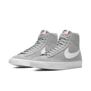 Nike Blazer Mid '77 Suede Sneakers - Grey/white