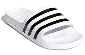 Adidas Adilette Aqua Slides - Ftwwht/cblack/ftwwht