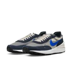 Nike Waffle One Se "hyper Royal" Sneakers - Gray/blue/white