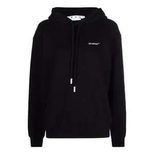 Off-White Diag Regular Hoodie - Black/white