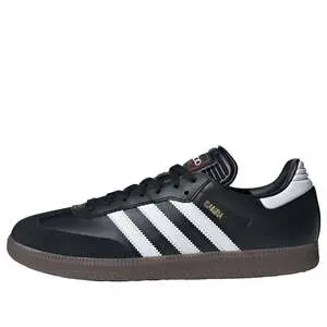 Adidas Adidas Samba Indoor 'black White Gum' Core Black/cloud White/vivid Red