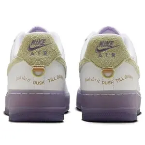 Nike Force 1 '07 Lx Sneakers - White/grape Purple/gold