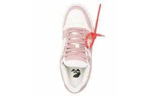 Off-White Out Of Office Low Top Sneakers - Whitepink