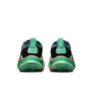 Nike Zoomx Zegama Trail Running Shoe - Black/green