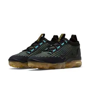 Nike Vapormax 2021 Flyknit Sneakers - Black/yellow