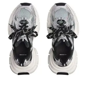 Balenciaga 3xl Gradient Sneakers - Black/grey/white