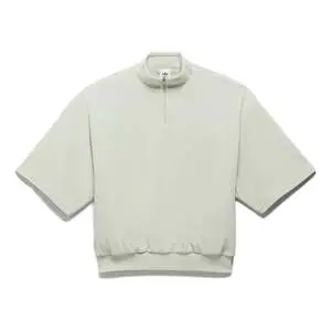 Adidas Basketball Velour 1/2 Zip Sweatshirt