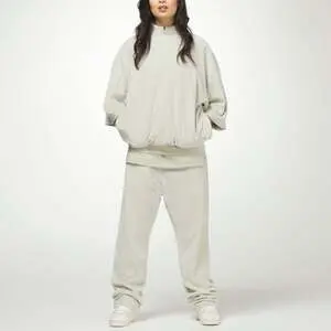 Adidas Basketball Velour 1/2 Zip Sweatshirt