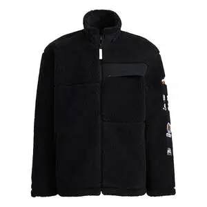Adidas Neo Logo Casual Stand Collar Windproof Sports Jacket - Default Color