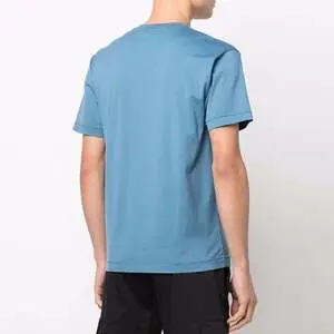 Stone Island Patch T-shirt - Mid Blue