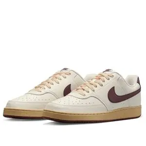 Nike Court Vision Low Next Nature Sneakers - Cream/gray/brown